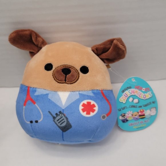 Kellytoy | Toys | Plush Squishmallows Daryl The Dog Heroe Emt Kellytoy ...